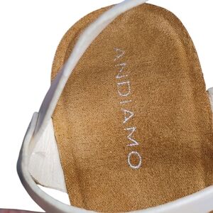 Andiamo | Shoes | Andiamo Chic Cream Sandals Braided Detail Anoah Style ...